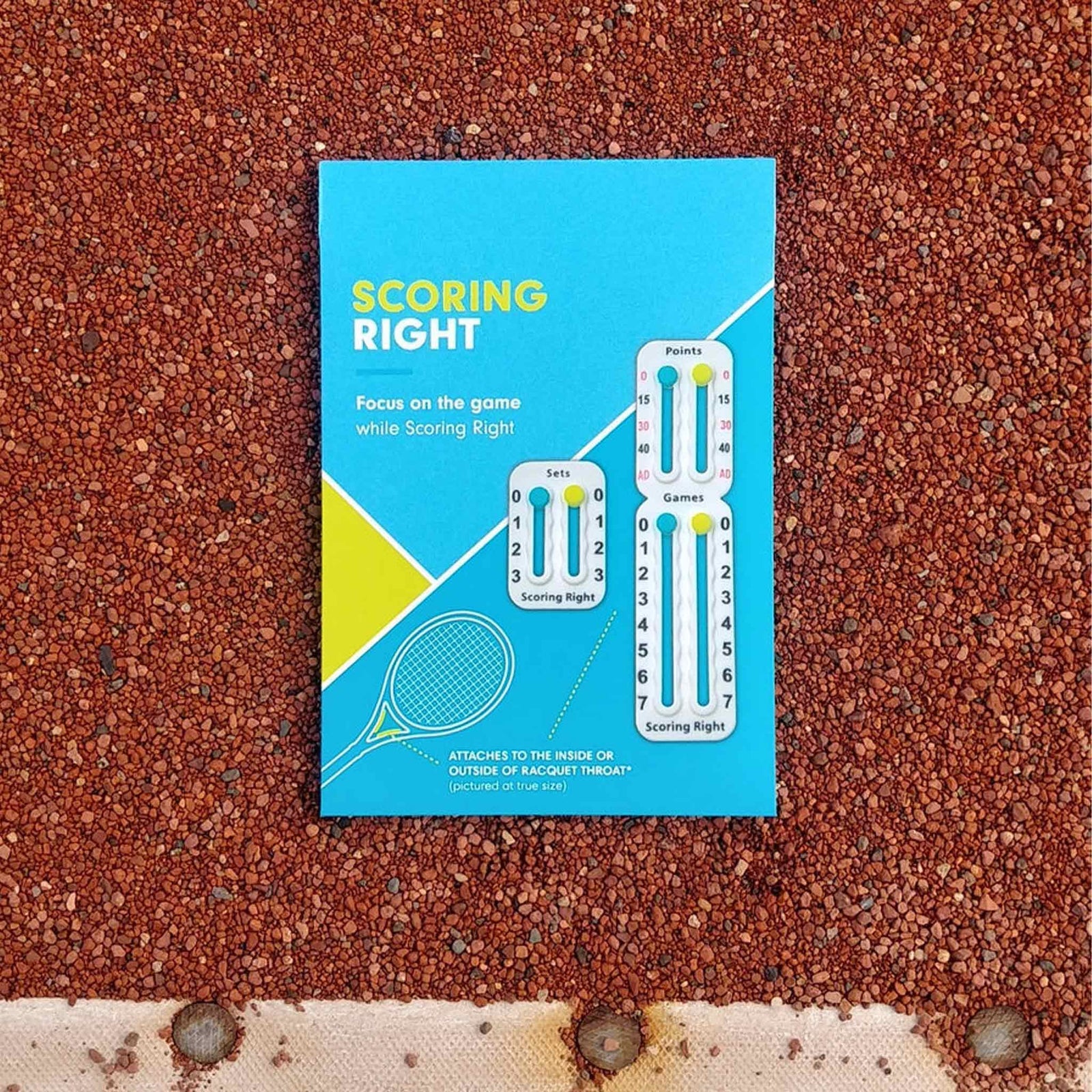 Scoring Right Racket Score Keeper - Black | padelgear.co.za